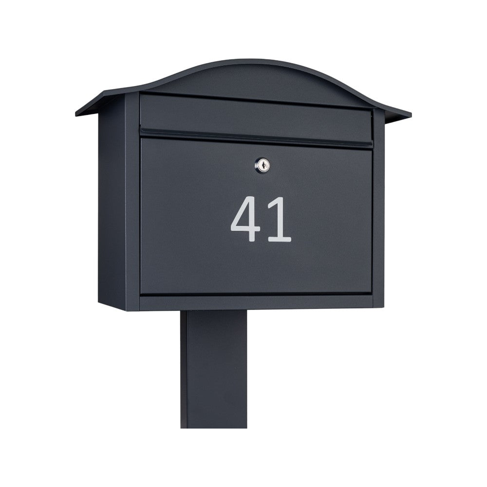 Free Standing Outdoor Post Box – Partridge with FR-2 Stand – Letterbox4you